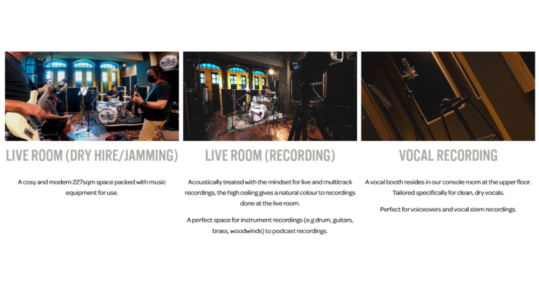 10 Best Jamming Studios for Rental in Singapore 2025